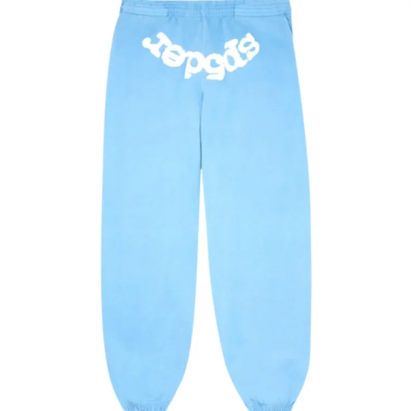 Sp5der Sweatsuit Web Sky Blue - Spider Clothing US